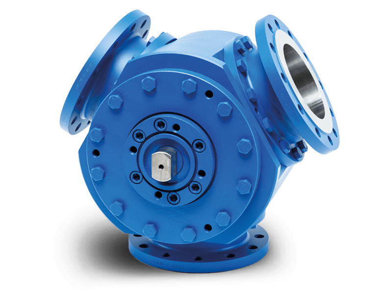 Multi-way ball valves floating & bearing-mounted | Perrin GmbH