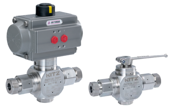 Individualized hydrogen ball valves | Perrin GmbH