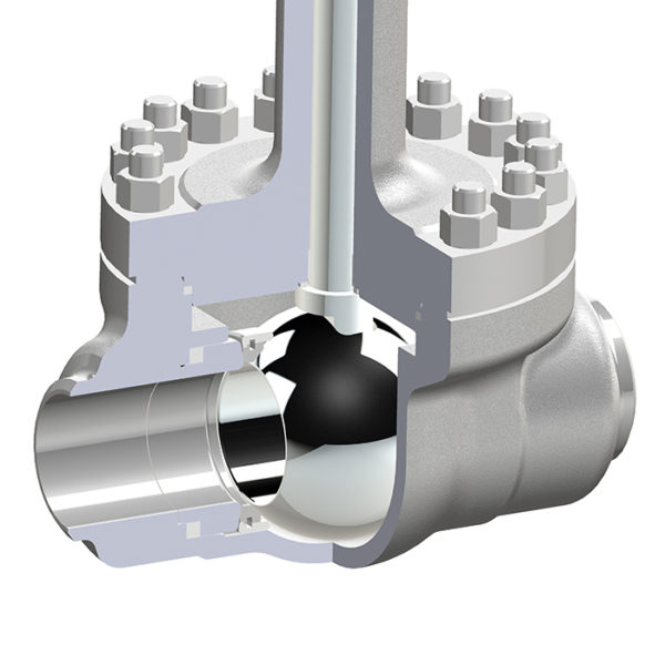 Top entry ball valve Cryogenic applications | Perrin GmbH