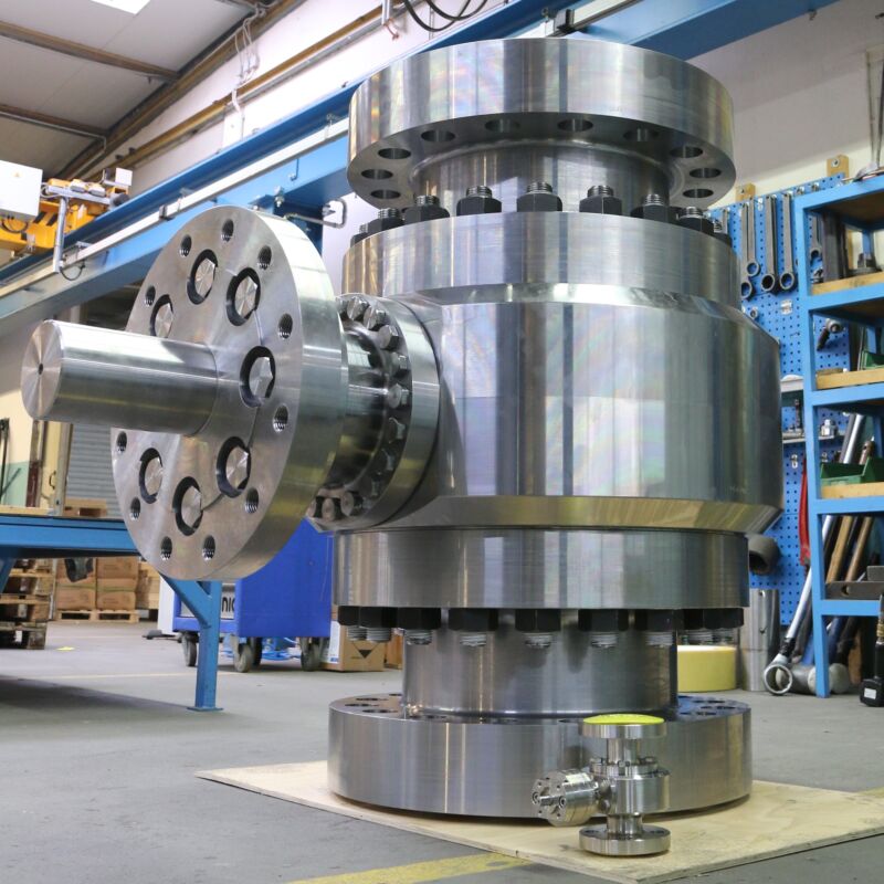 Individualized hydrogen ball valves | Perrin GmbH