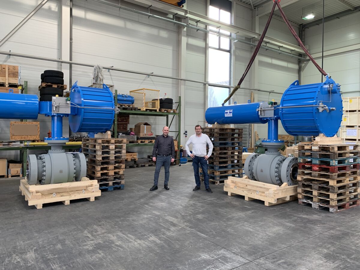 Individualized hydrogen ball valves | Perrin GmbH